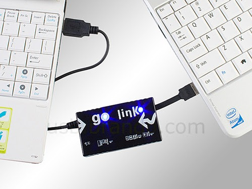 USB Go Link connects two computers via USB